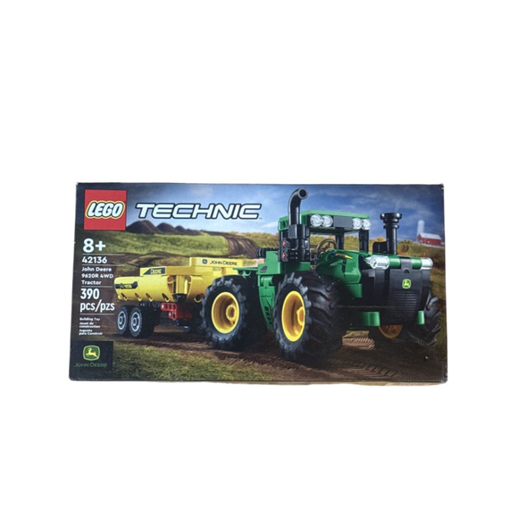 Lego | Toys | Lego Technic John Deere 962r 4wd Tractor Set 4236 Nwt ...